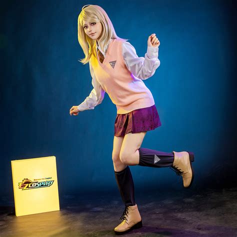 Danganronpa Dangan Ronpa V3 Killing Harmony Kaede Akamatsu Cosplay Co