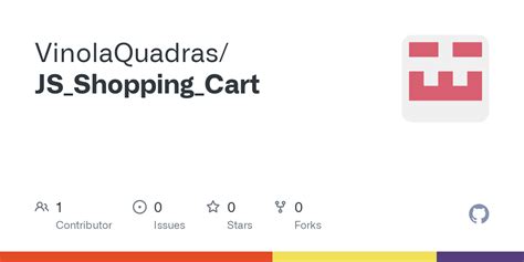 Github Vinolaquadrasjsshoppingcart
