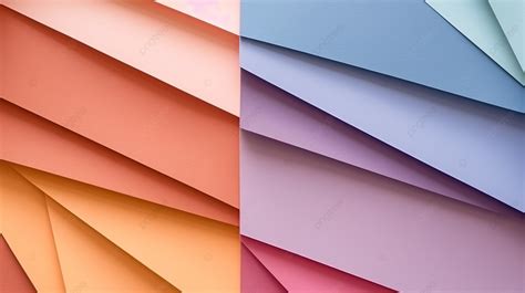 파스텔 색상의 기하학적 종이 배경 질감 디자인 개념에 완벽한 배경 빈 페이지 색지 종이 배경 일러스트 및 사진 무료