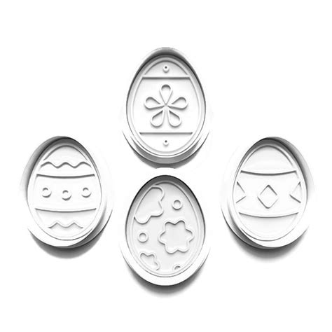 Easter Eggs Set 1 Cookie Cutter Set Bakers Boutique
