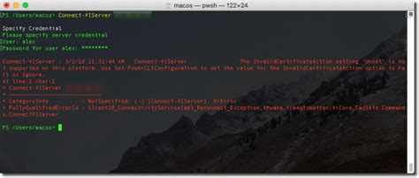 Install Powershell And Vmware Powercli On Macos Ithinkvirtual™