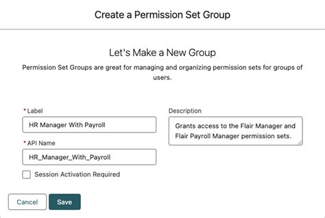 permission set groups