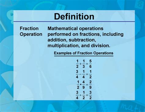 Math Video Definitions Collection Fractions Media4math