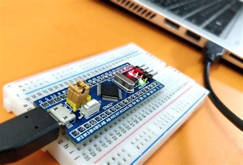Getting Started With The Stm32 Microcontroller Stm32f103c8t6 Via Arduino