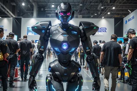 Premium Ai Image Ai Robotics Expo Futuristic Innovations