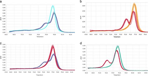 Derivative Melting Curves Light Cycler 96 Real Time Pcr System Using