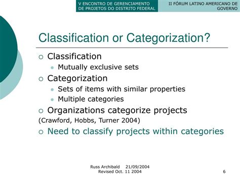 Ppt A Global System For Categorizing Projects Powerpoint Presentation Id 3490947