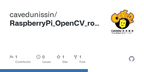 Github Cavedunissinraspberrypiopencvrobot