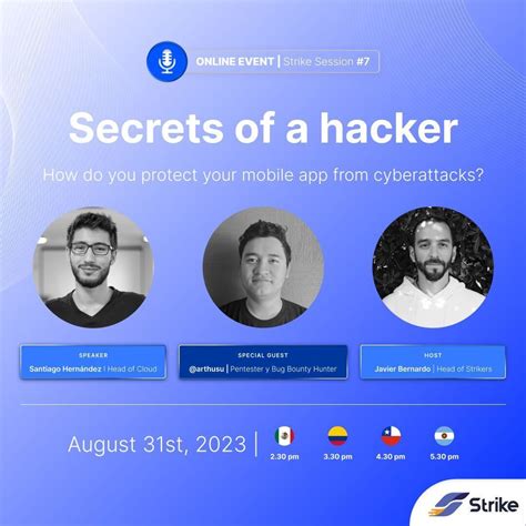 Strike On Linkedin Strike Strikers Onlineevent Cybersecurity Secretsofahacker