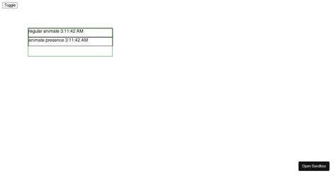 Framer Motion Animate Presence Unmount Codesandbox