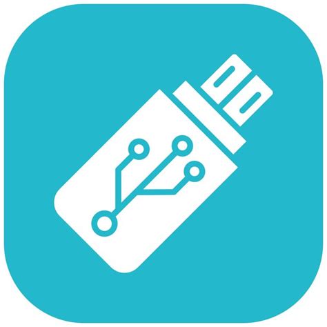 Premium Vector USB Vector Illustration Style