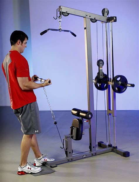 Xmark Lat Pull Down And Low Row Cable Machine Heavy Duty Lat Machine