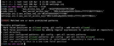 DevSecOps GIT Secrets Scanning K21Academy
