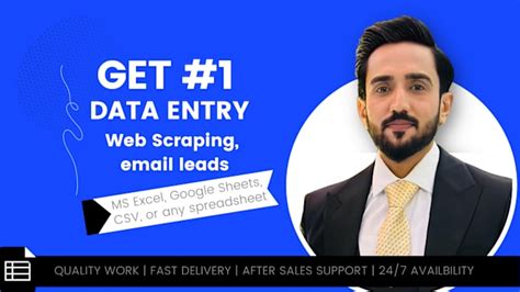 Do Excel Data Entry Web Scraping Mining Listing Or Finding Email
