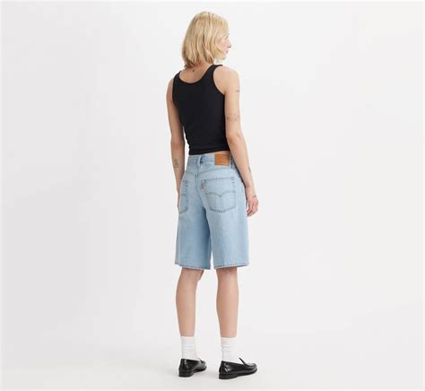 Baggy Dad Womens Jorts Light Wash Levis® Us