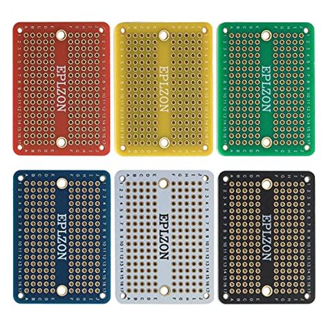 Eplzon Solderable Breadboard Mini Pcb Board Gold Plated Eplzon Solderable Breadboard Mini Pcb Board Gold Plated