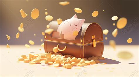 동적 3d 렌더링 연단에 지폐와 화폐가 넘쳐나는 가방 텍스트 배치에 적합 연단 배경 비트코인 배경 암호화폐 배경 이미지 Hd 연단 비트코인 암호화폐 배경