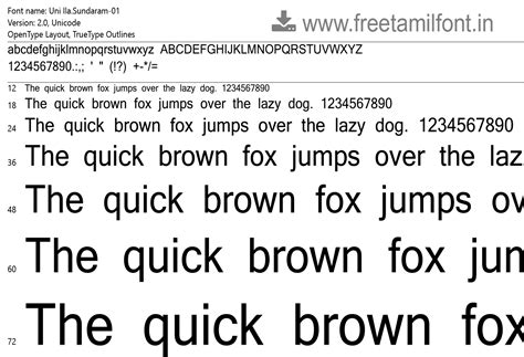 Tamil Font Free Download Tamil Font Style Bamini Tamil Font