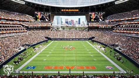 Bears Unveil Plans For New Stadium Near Soldier Field Will Chicago