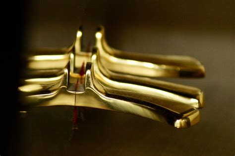 Premium Photo Close Up Of Golden Objects Premium Photo Close Up Of Golden Objects