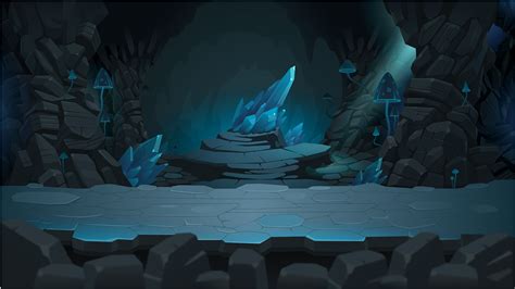 2d Game Background Cave