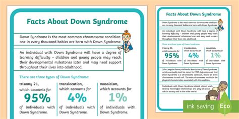 Interesting Fact About Down Syndrome Ozix