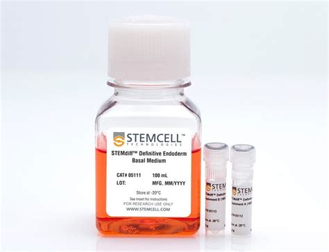 STEMdiff Definitive Endoderm Differentiation Kit STEMCELL Technologies