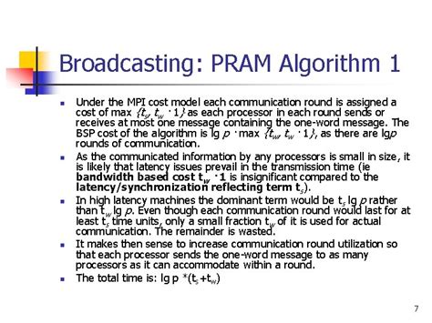 Lecture 8 Architecture Independent Mpi Algorithm Design Parallel