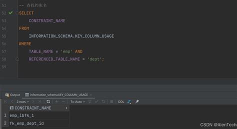 Mysql 如果你在添加外键时忘加约束名,如何找到系统默认的约束名mysql查看没有设置约束名的默认约束名 Csdn博客 Mysql 如果你在添加外键时忘加约束名,如何找到系统默认的约束名mysql查看没有设置约束名的默认约束名 Csdn博客