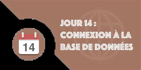 Jour 14 Mvc Php Et Pdo Connexion à La Base De Données