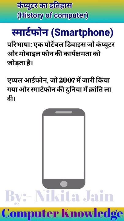 Part 14history Of Computerevolution Of Computersmartphone
