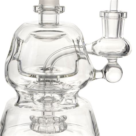 Bio Glass Metrix Showerhead Dab Rig 9 14mm Various Colors