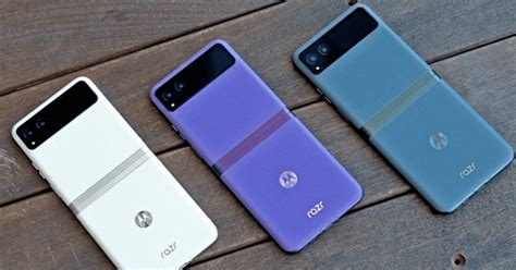 실물 공개 모토로라 레이저40과 레이저40 울트라 공식 발표