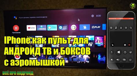 Айфон как пульт с аэромышкой для телевизоров и ТВ Боксов на АНДРОИД ...