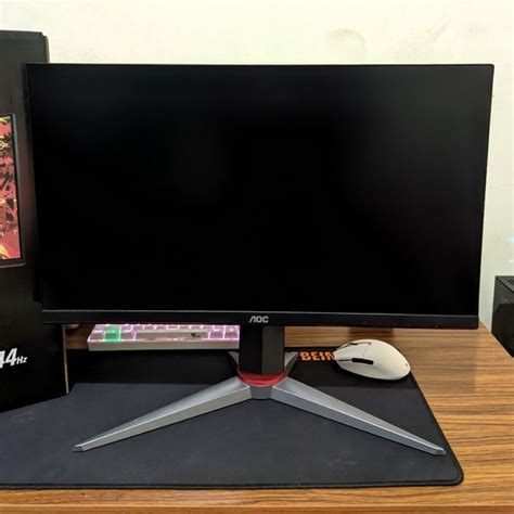 Jual AOC 24G2 24 Inch FHD IPS 144HZ 1ms FreeSync HDMI DP Gaming Monitor Shopee Indonesia