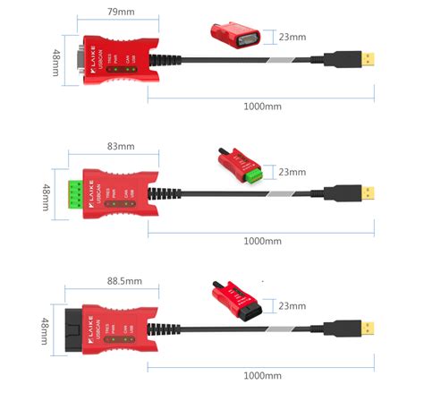 USBCAN C系列便携式车用CAN分析仪
