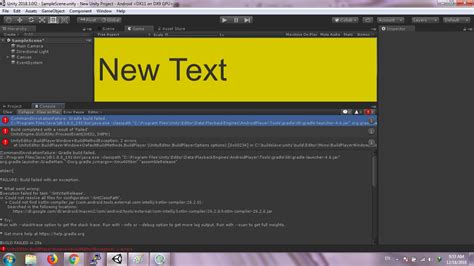 Problem Building Android In Version Unity 201830f2 Stack Overflow