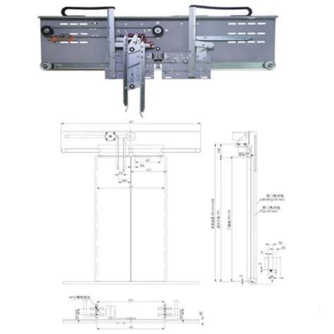 Automatic Center Opening Elevator Cabin Door Drive Elevators Lift