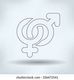Sexual Symbols Vector Icon Stock Vector Royalty Free Shutterstock