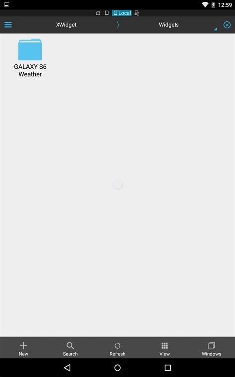 Get A Taste Of The New Galaxy S With This Weather Widget For Any Android Android Gadget Hacks