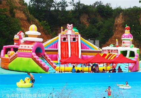 户外大型水上闯关出租 水上乐园游乐大比拼器材租赁 水上乐园出租 上海涛涛文化传媒有限公司销售部