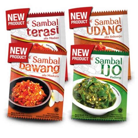 Jual Bamboe Sambal Bawang Ijo Udang Terasi 1pack Isi 10 15 Gram Terasi Kota Surabaya