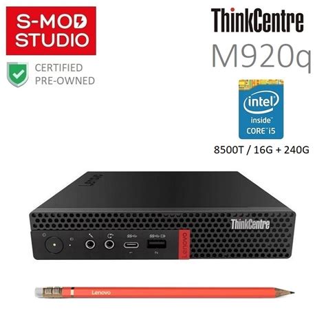 Lenovo Mini PC Think Centre M920q Tiny NUC Intel I5 8500T 16G 240G SSD Shopee Malaysia
