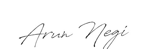 72 Arun Negi Name Signature Style Ideas Unique Autograph