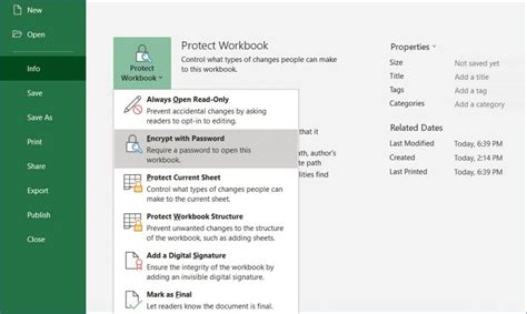 How To Protect A Workbook ExcelNotes