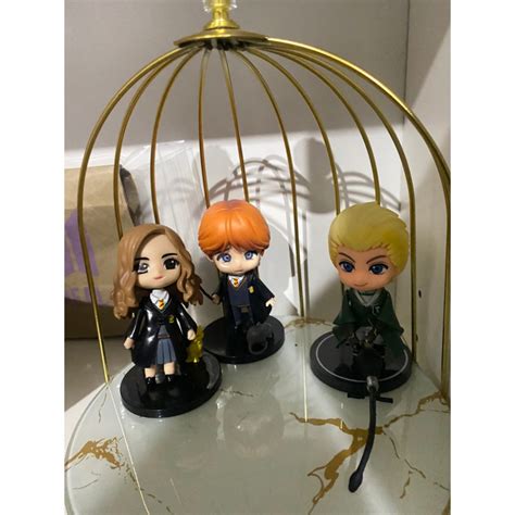 ฟิกเกอร์ เฮอร์ไมโอรี่ รอน มัลฟอร์ย Harry Potter Shopee Thailand