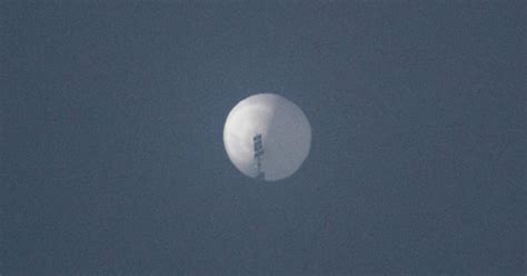 China Says Suspected Spy Balloon Flying Over Us Is Theirs But Used To