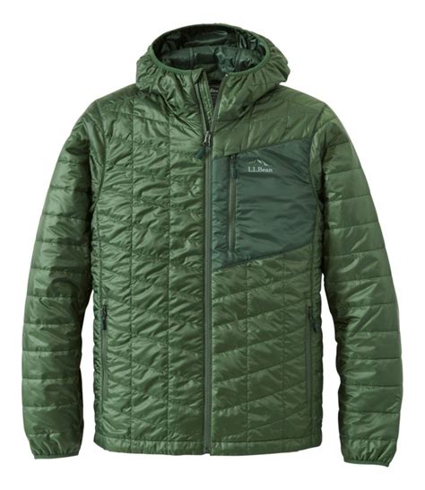 Mens Primaloft Packaway Hooded Jacket Insulated Jackets At Llbean