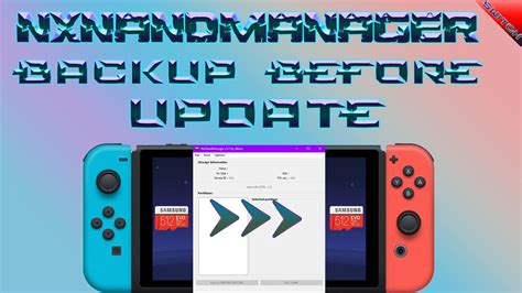 tuto nxnandmanager backup before update firmware atmosphere