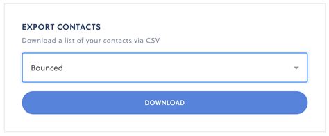 Export Bounced And Unsubscribed Contacts Interseller Knowledge Base